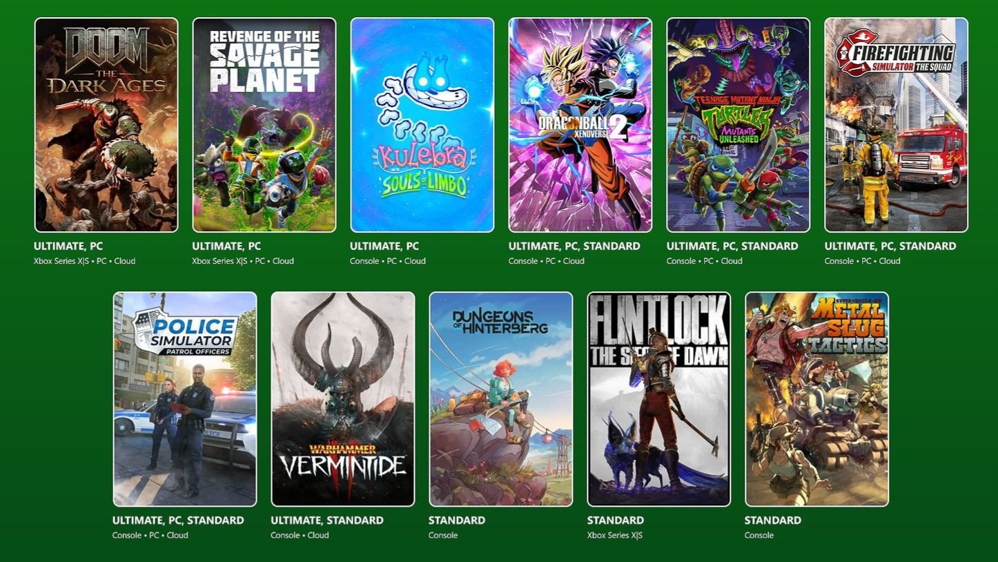 رسمياً : الاعلان عن قائمة جديدة من الألعاب القادمة لخدمة قيم باس خلال شهر مايو. | اكس بوكس العرب